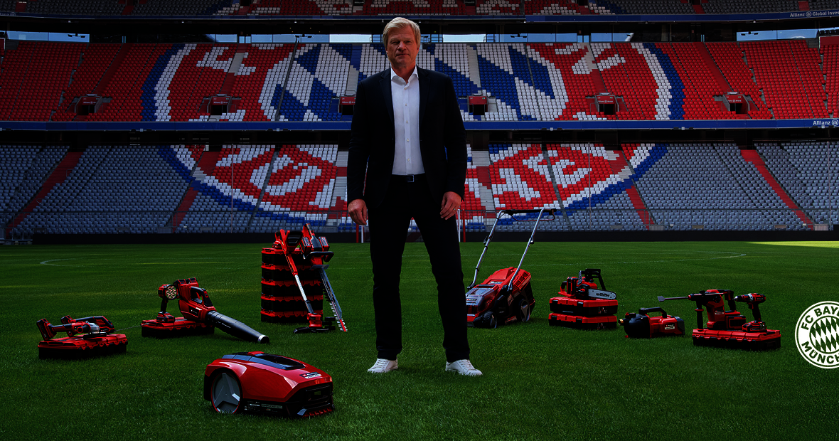 Einhell is Platin Partner of FC Bayern