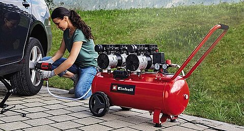Powerful compressors from Einhell | Einhell.no