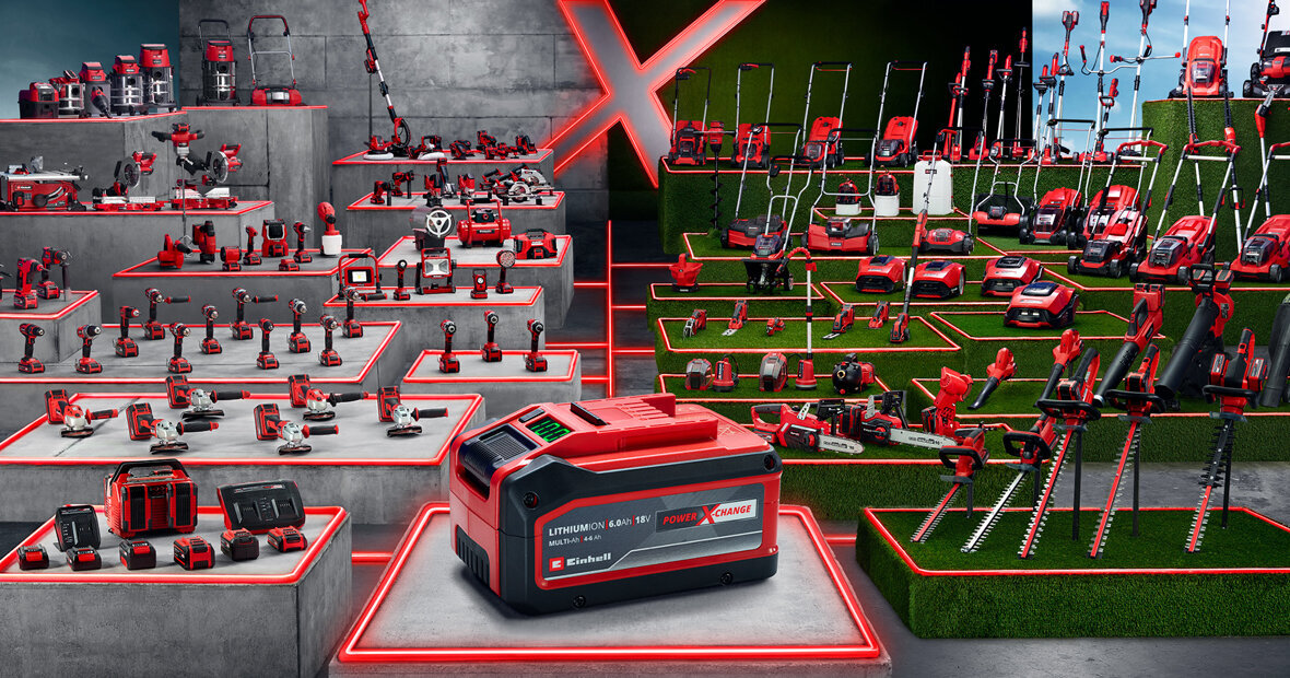 Power X-Change - cordless freedom for your projects | Einhell.no